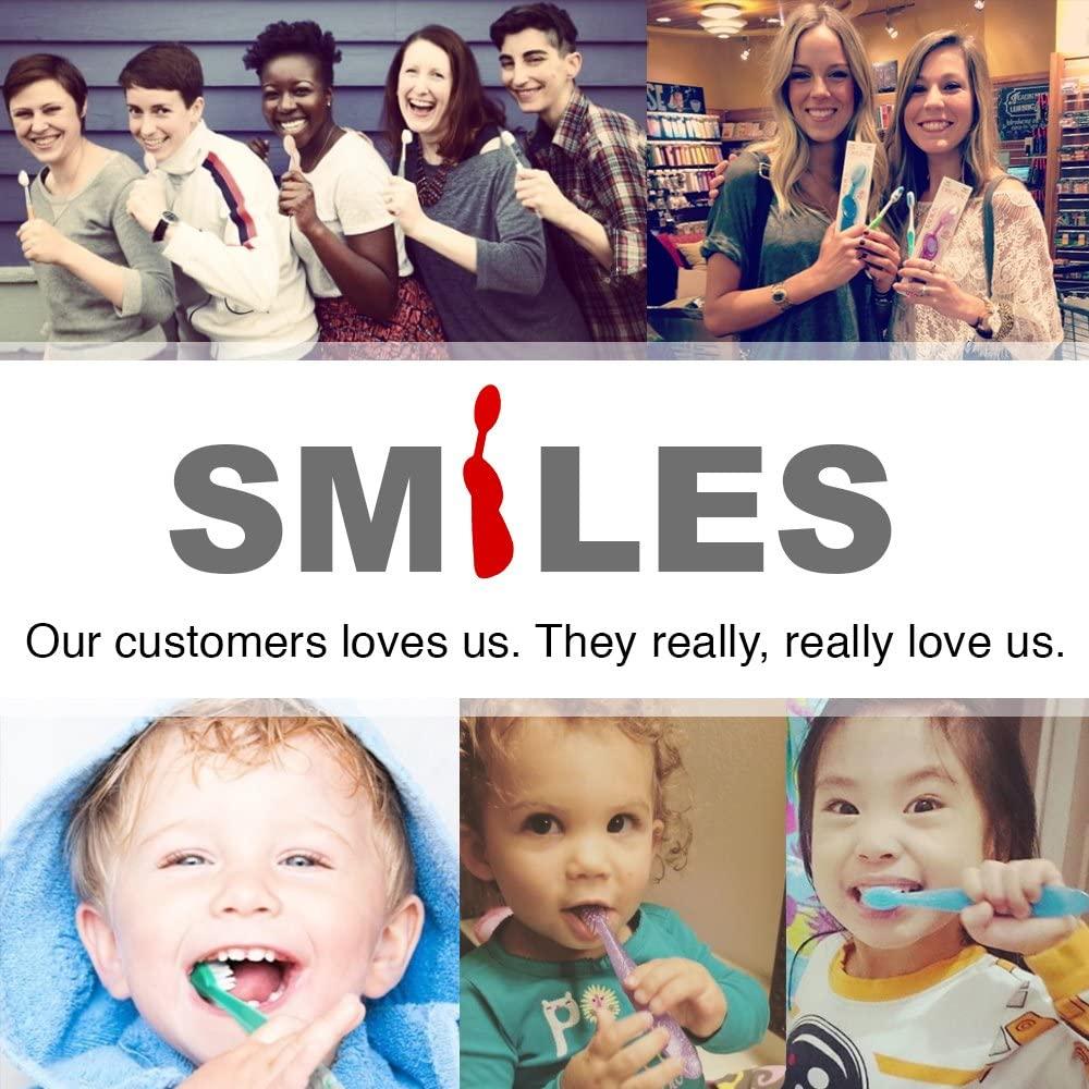 Radius Scuba Left Hand Toothbrush - Soft Bristles & Assorted Colors ...