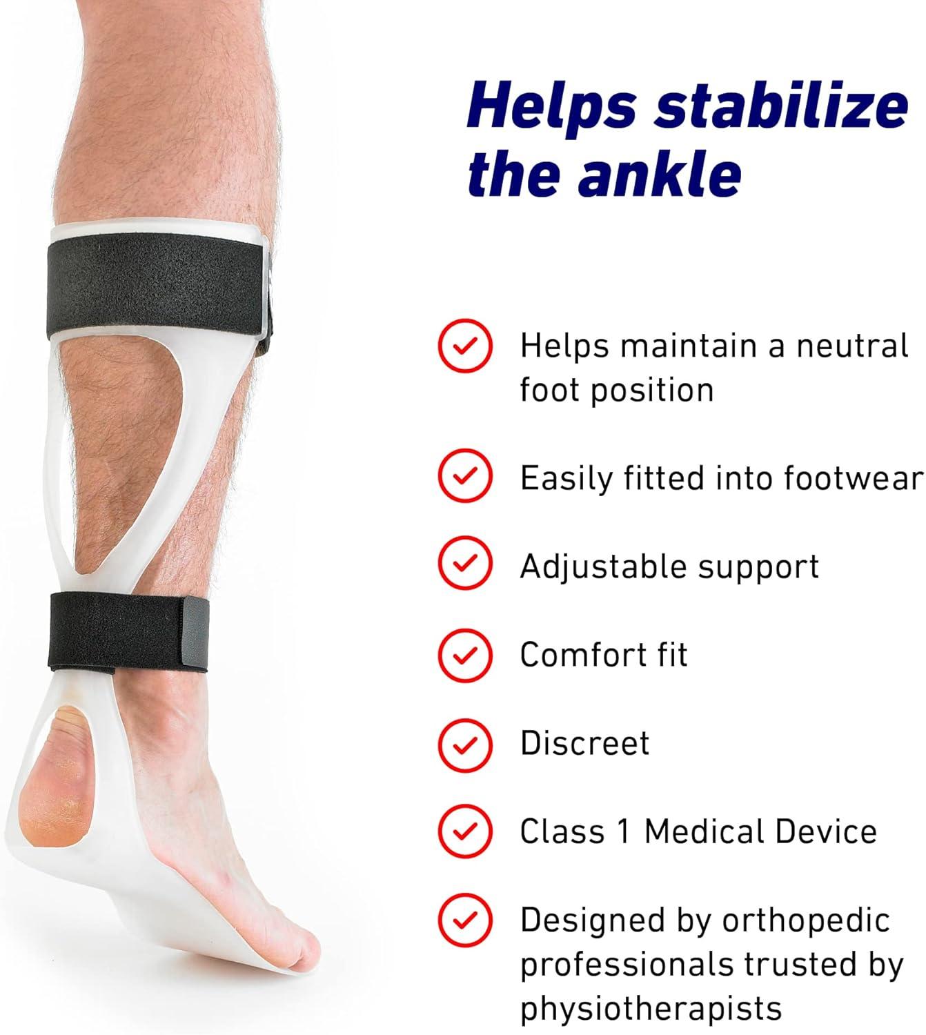 Buy Neo G Drop Foot Brace - AFO Ankle Orthosis for Nerve Injury ...