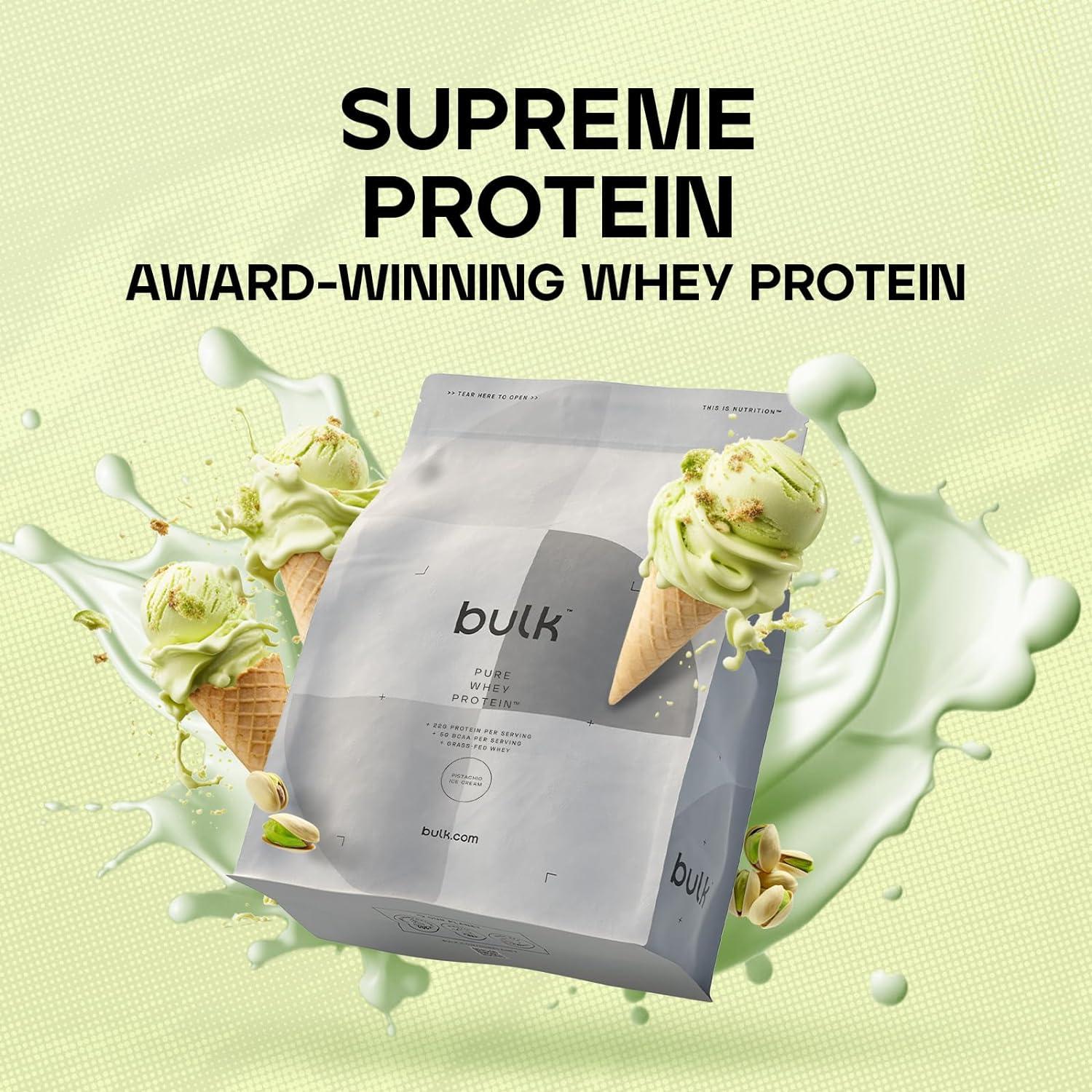 Pistachio Ice Cream Whey Protein Powder 1 kg - Bulk Pack of 1 | Buy Now ...