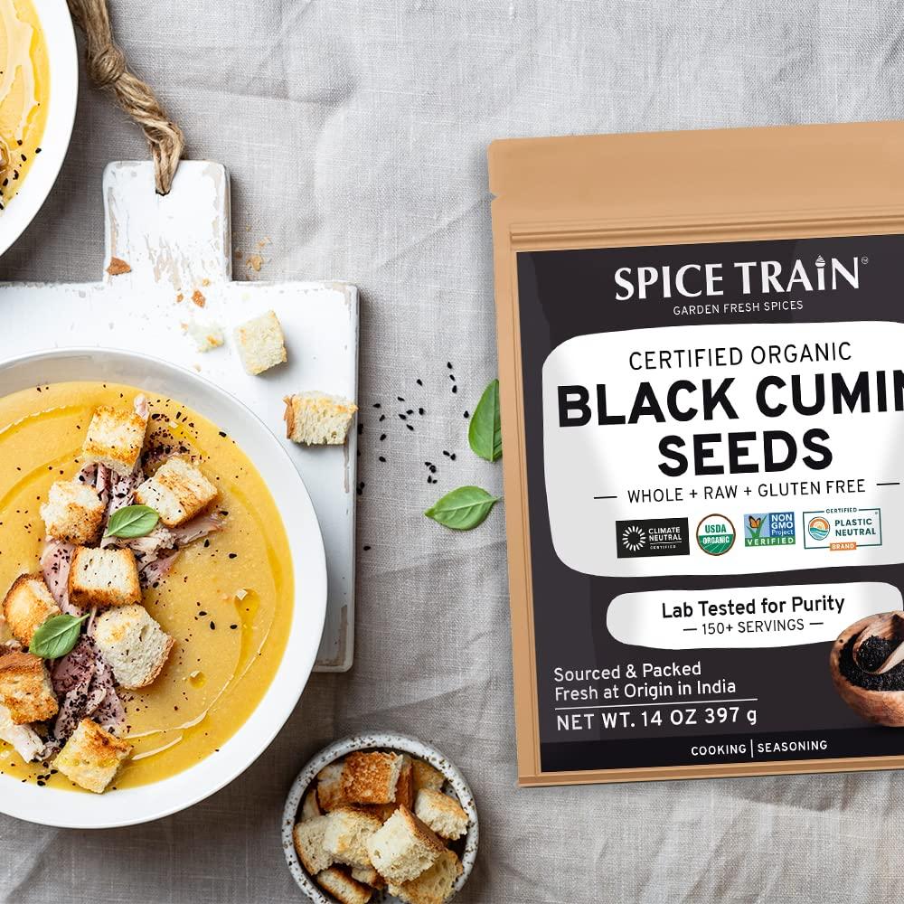 Organic Black Cumin Seeds - 397g/14 OZ | Nigella Sativa for Cooking ...