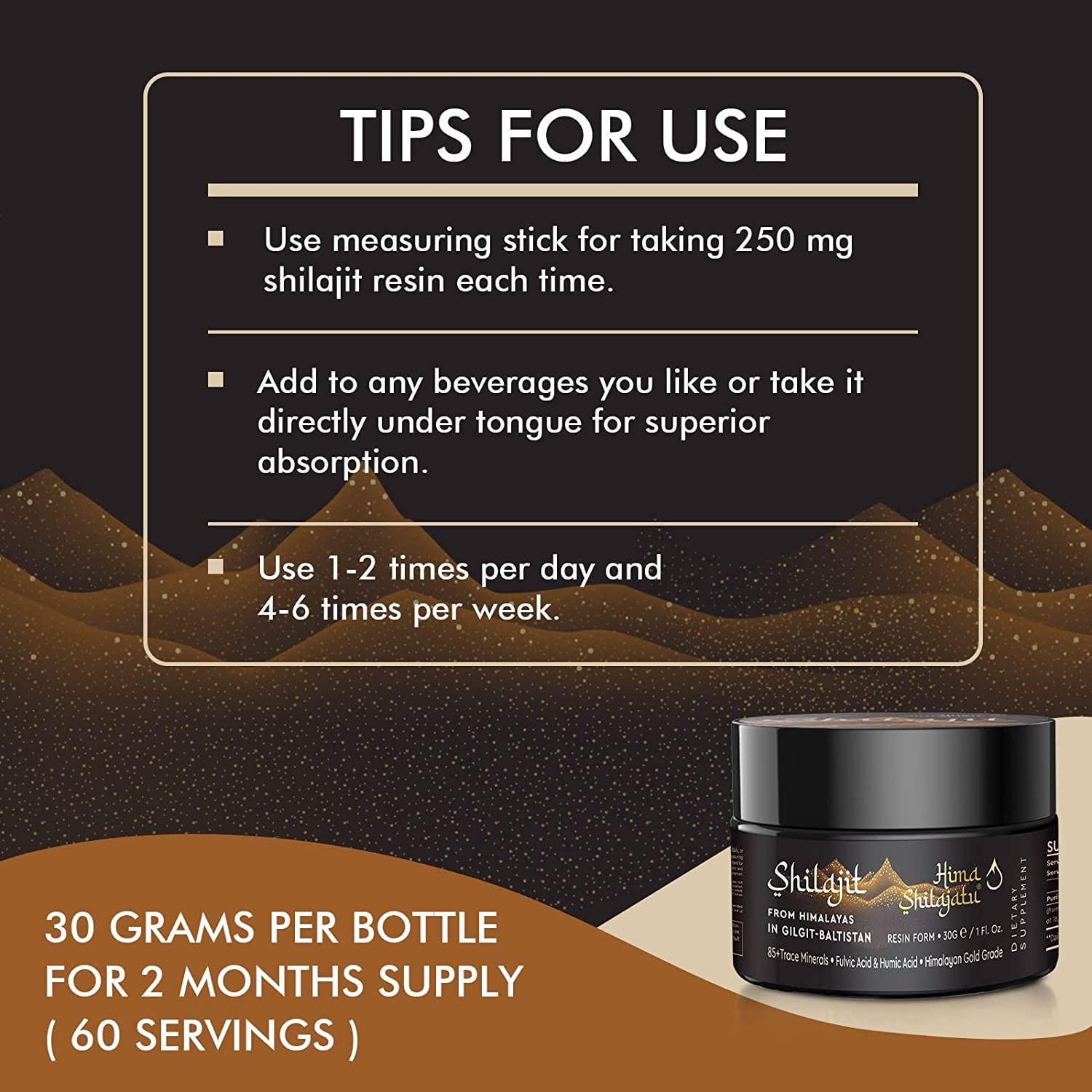 Purest Himalayan Shilajit Resin - Gold Grade 30g | 100% Pure with ... Purest Himalayan Shilajit Resin - Gold Grade 30g | 100% Pure with ...