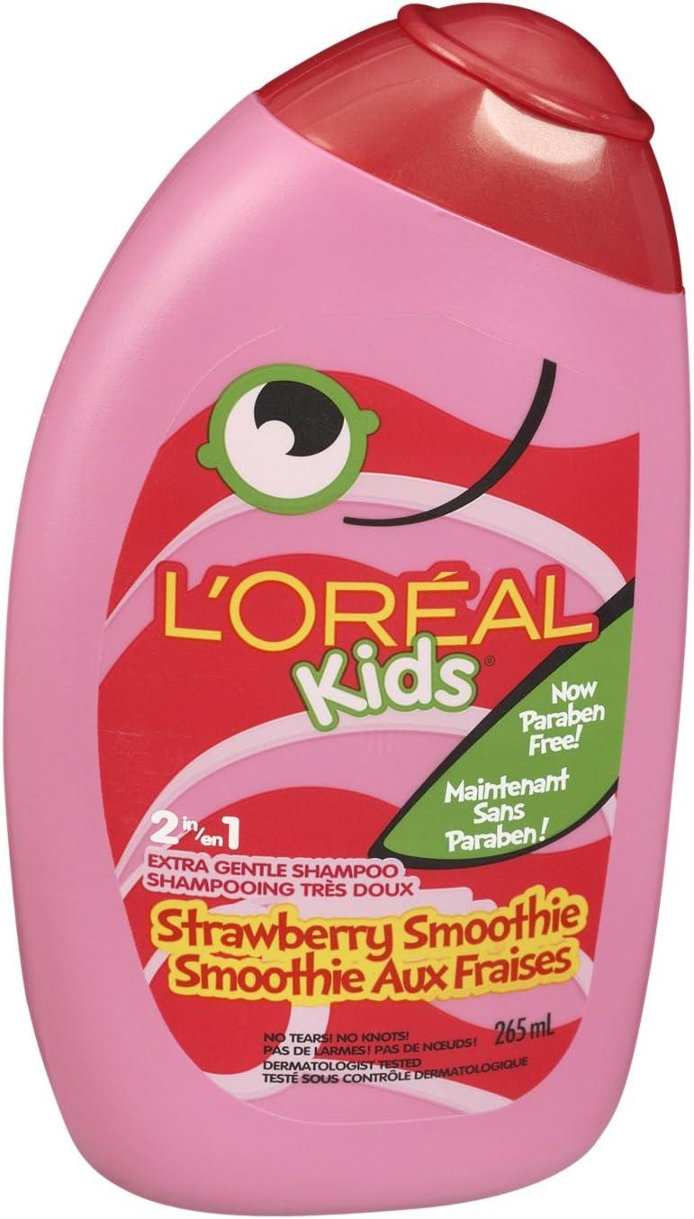 L'Oreal Paris Kids Shampoo and Conditioner Strawberry Smoothie 2 in 1 ...