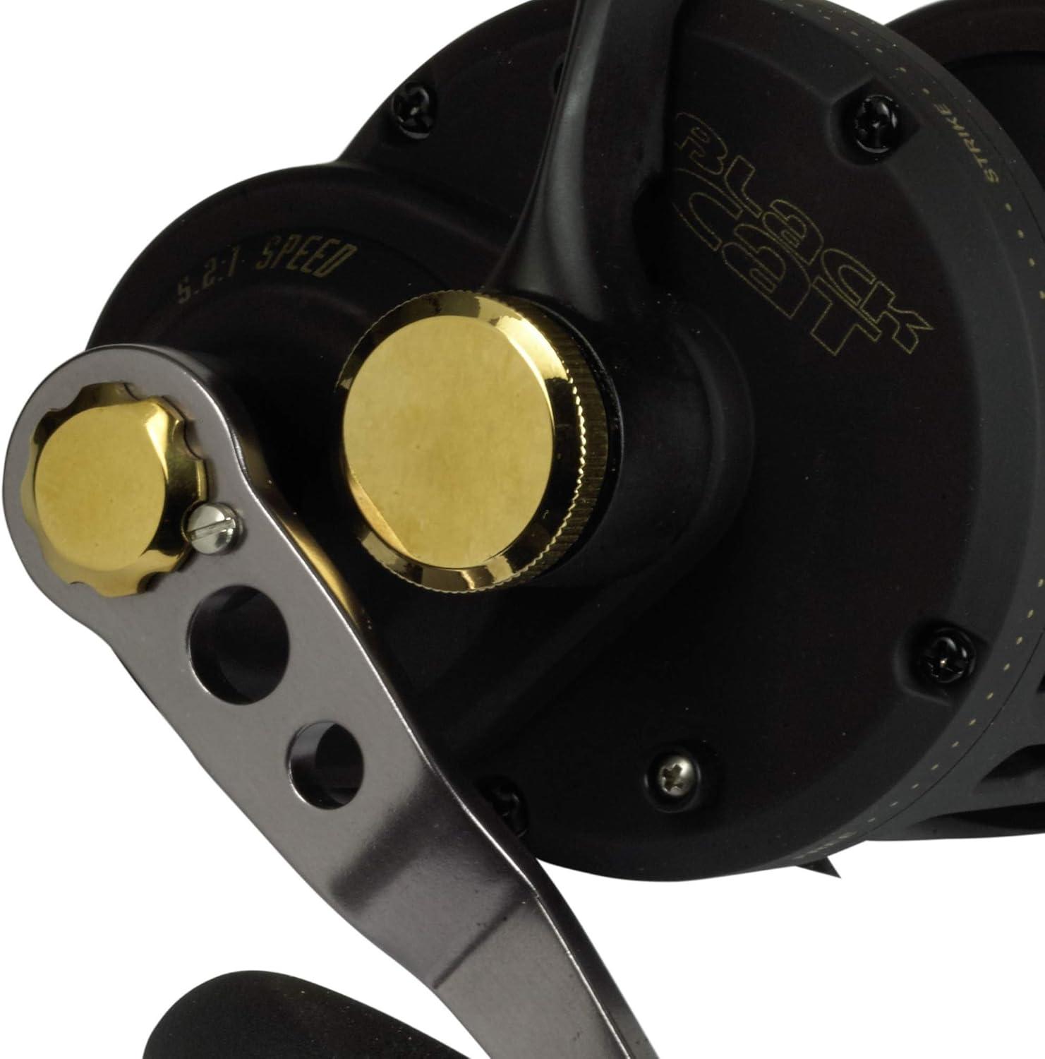 Black Cat Buster LH BCB 650 - Premium Black & Gold Fishing Rod ...