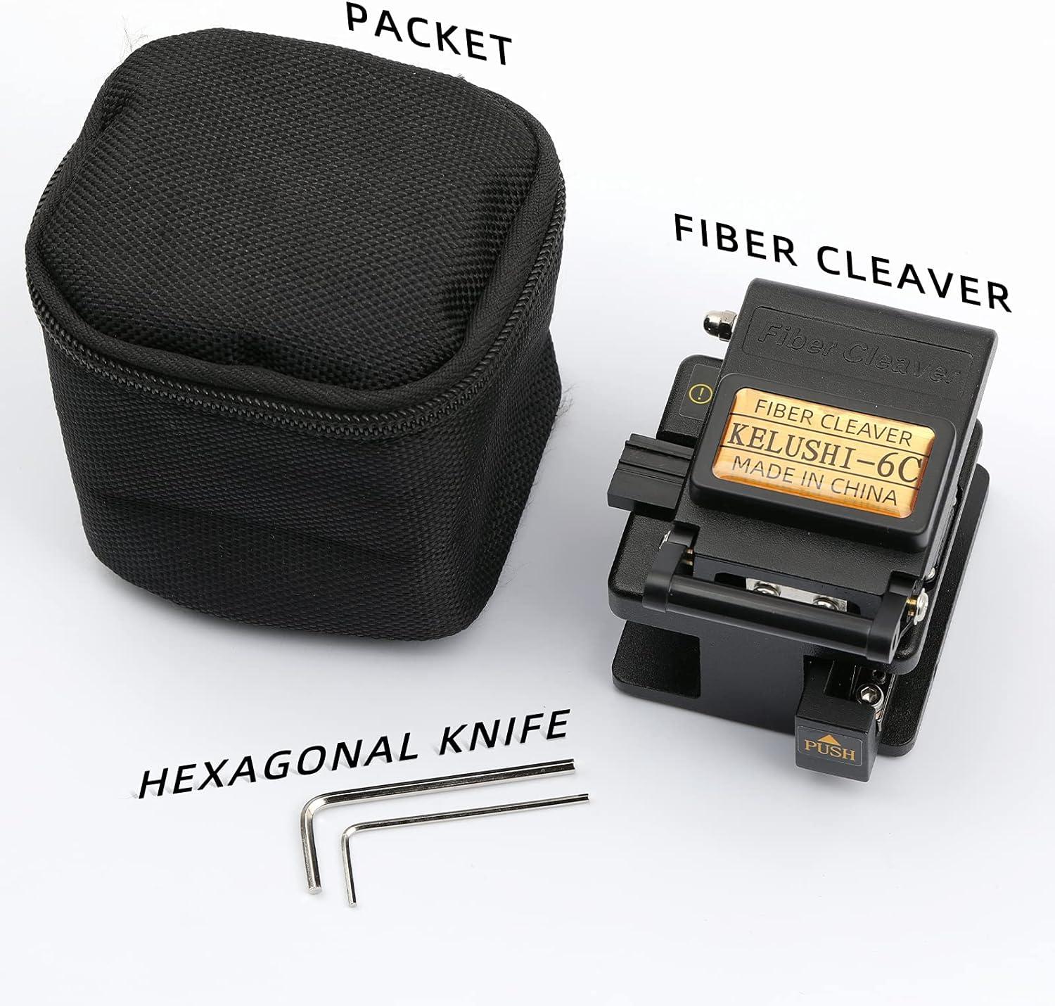 Fiber Cleaver FTTH Fiber Optic Tools - High Precision 6C Cable Cutting ...