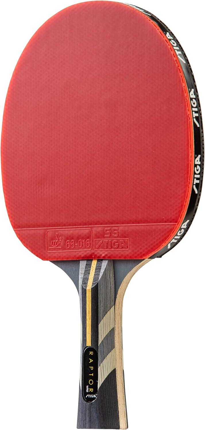 STIGA Raptor Table Tennis Racket - Tournament Level Ping Pong Paddle ...