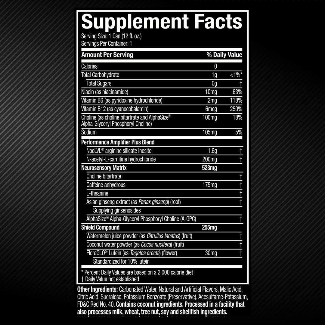 XP Sports Boost Energy Drink - Alertness, Focus, and Eye Health Support ...