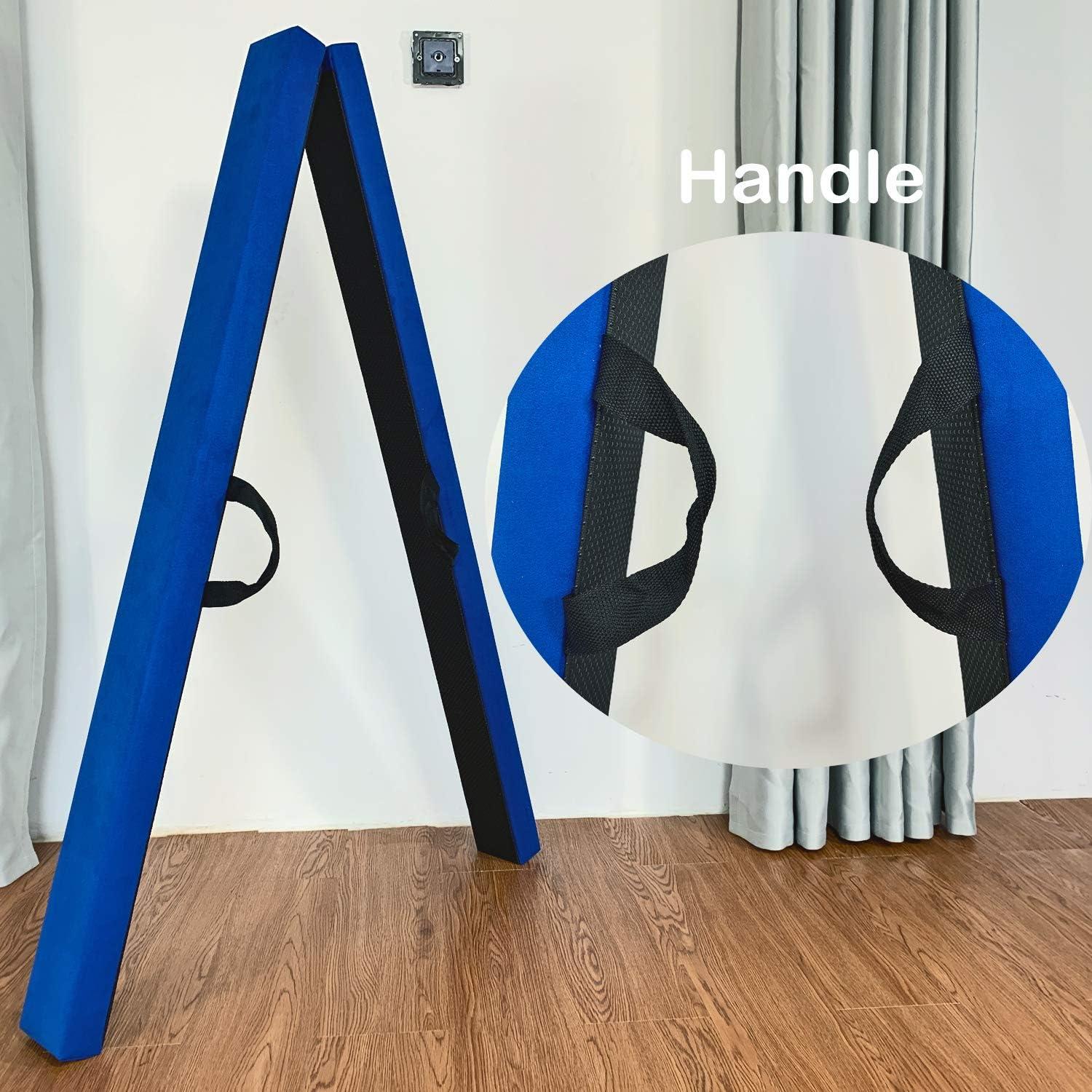 MARFULA 8 Ft Folding Wood Gymnastic Balance Beam - Blue | For Kids ...