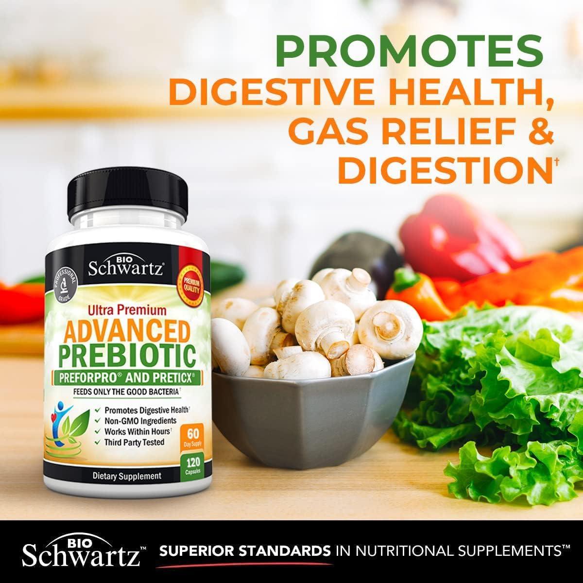 BioSchwartz Prebiotics Ultra premium Advanced Probiotics Preforpro and ...