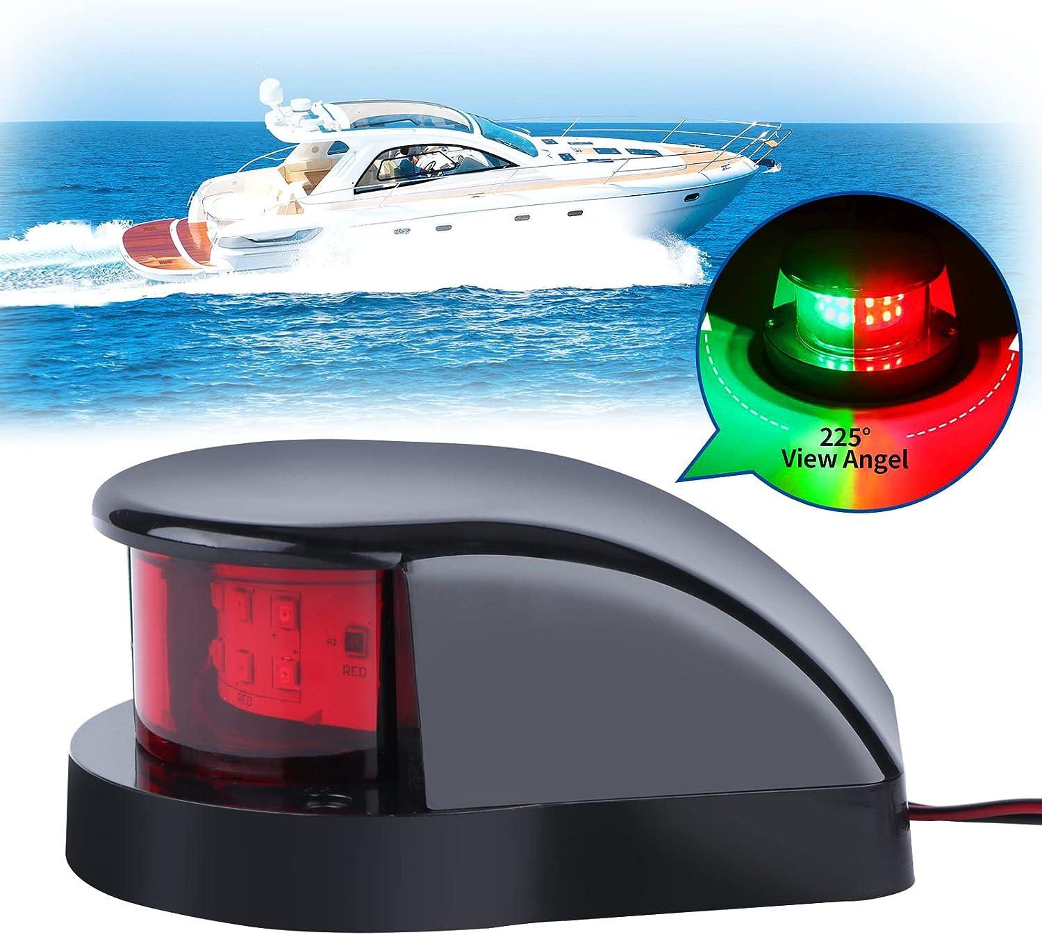 DDL Boat Navigation Light LED Marine Bow Light Front Warning Light for ...