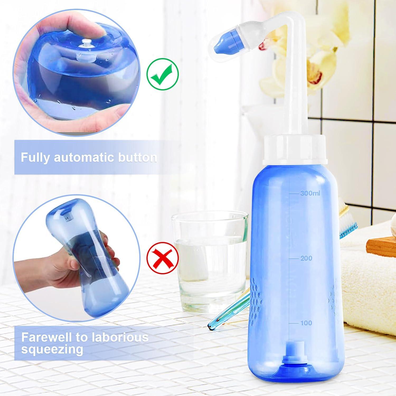 Showvigor Neti Pot Sinus Set - 300ml Nasal Douche & 20x Salt for ...