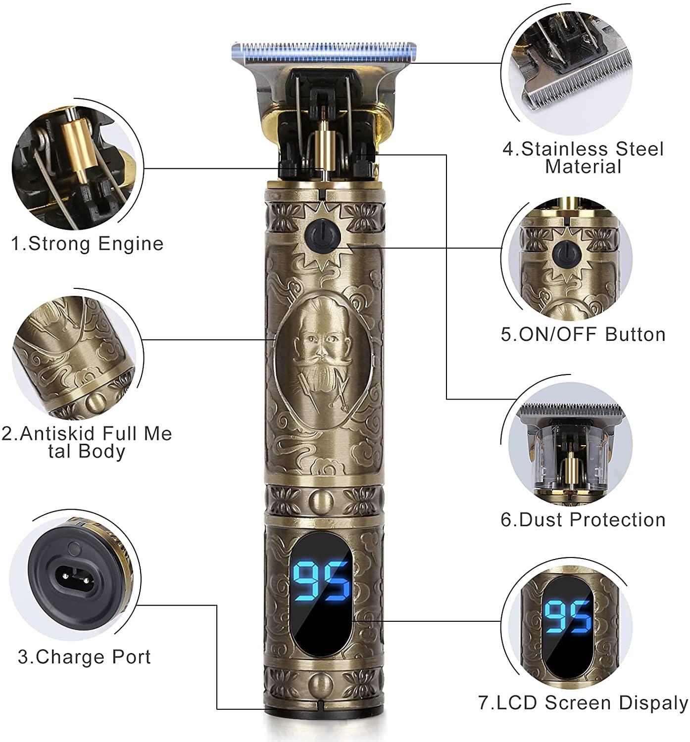 Gold Barber Clippers