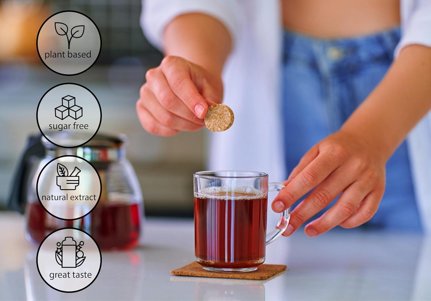 Buy 100% Natural Peppermint Tea Pop - Crystallized WildBerry Punch ...