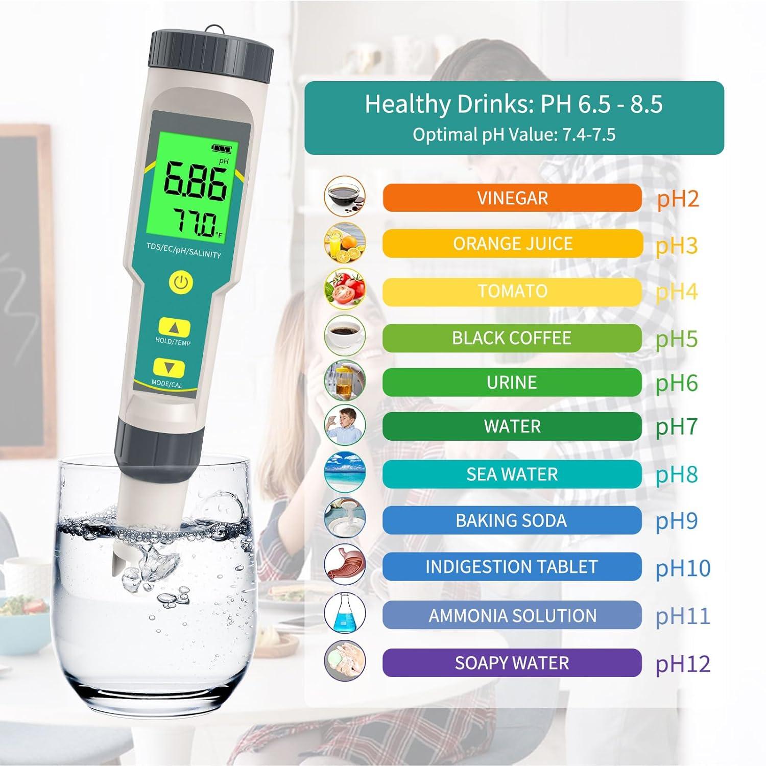 pH and TDS Meter for Water - Green | Buy Now with Express International ...