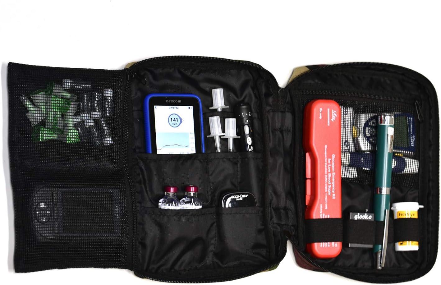 Insulin Cooler Travel Case - Portable Storage for Diabetic Supplies ...