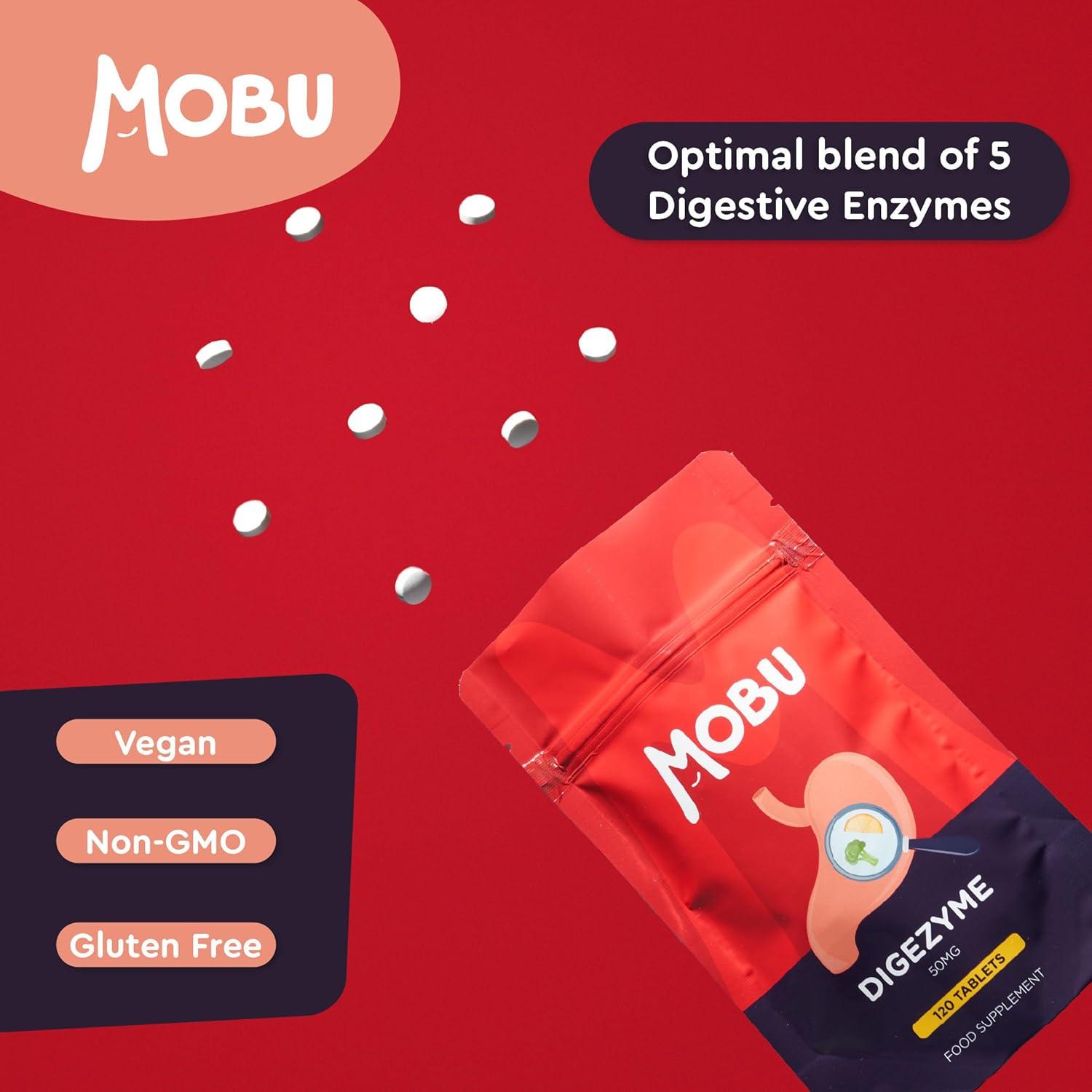 Digezyme Digestive Enzymes 120 Tablets | Vegan Formula for Gut Health ...