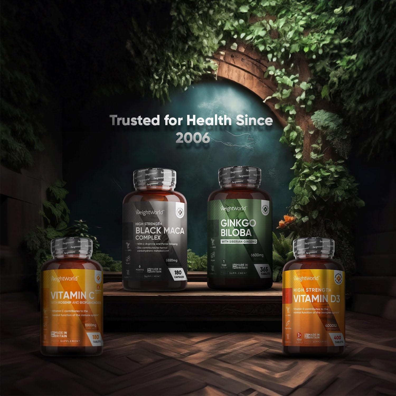 Vitamin K2 MK7 200mcg - 365 Vegan Tablets | High Strength Menaquinone ...