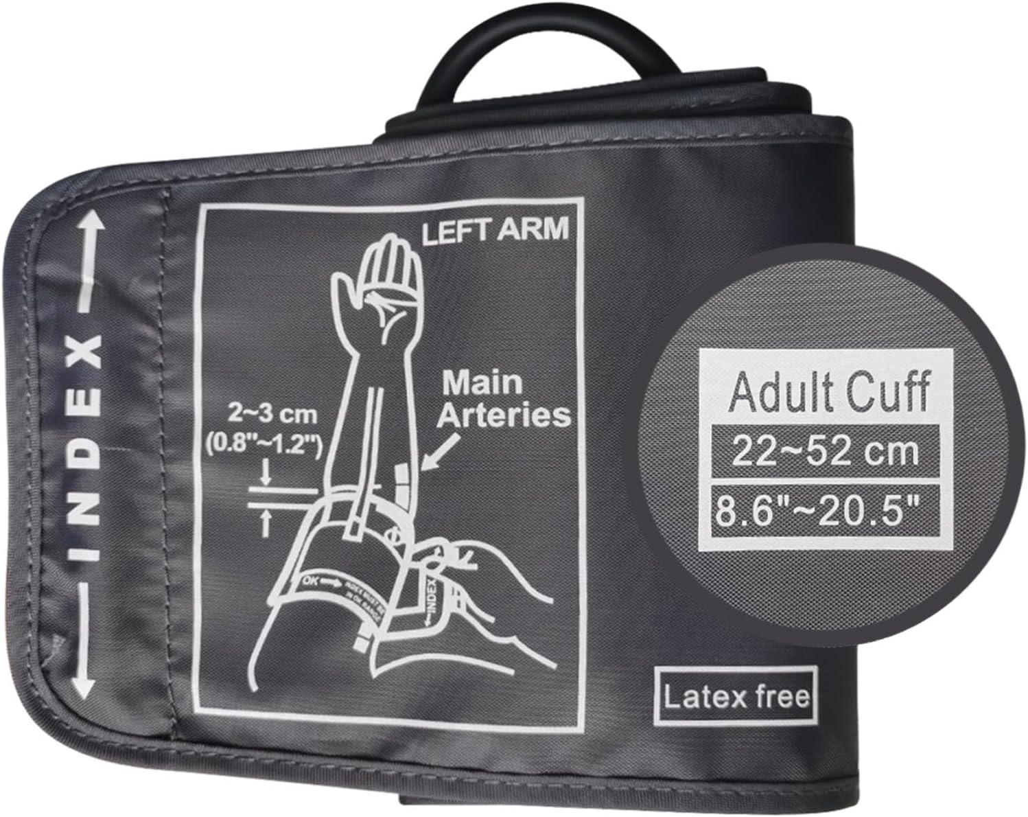 22-52cm Extra Large Blood Pressure Cuff Adjustable Cuff Strap for Blood ...