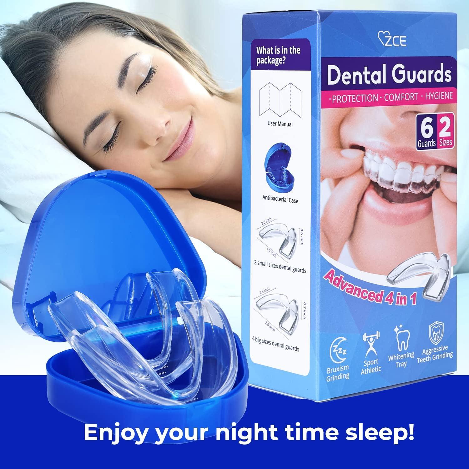 Custom Moldable Dental Night Guard for Teeth Grinding - Prevent Bruxism ...