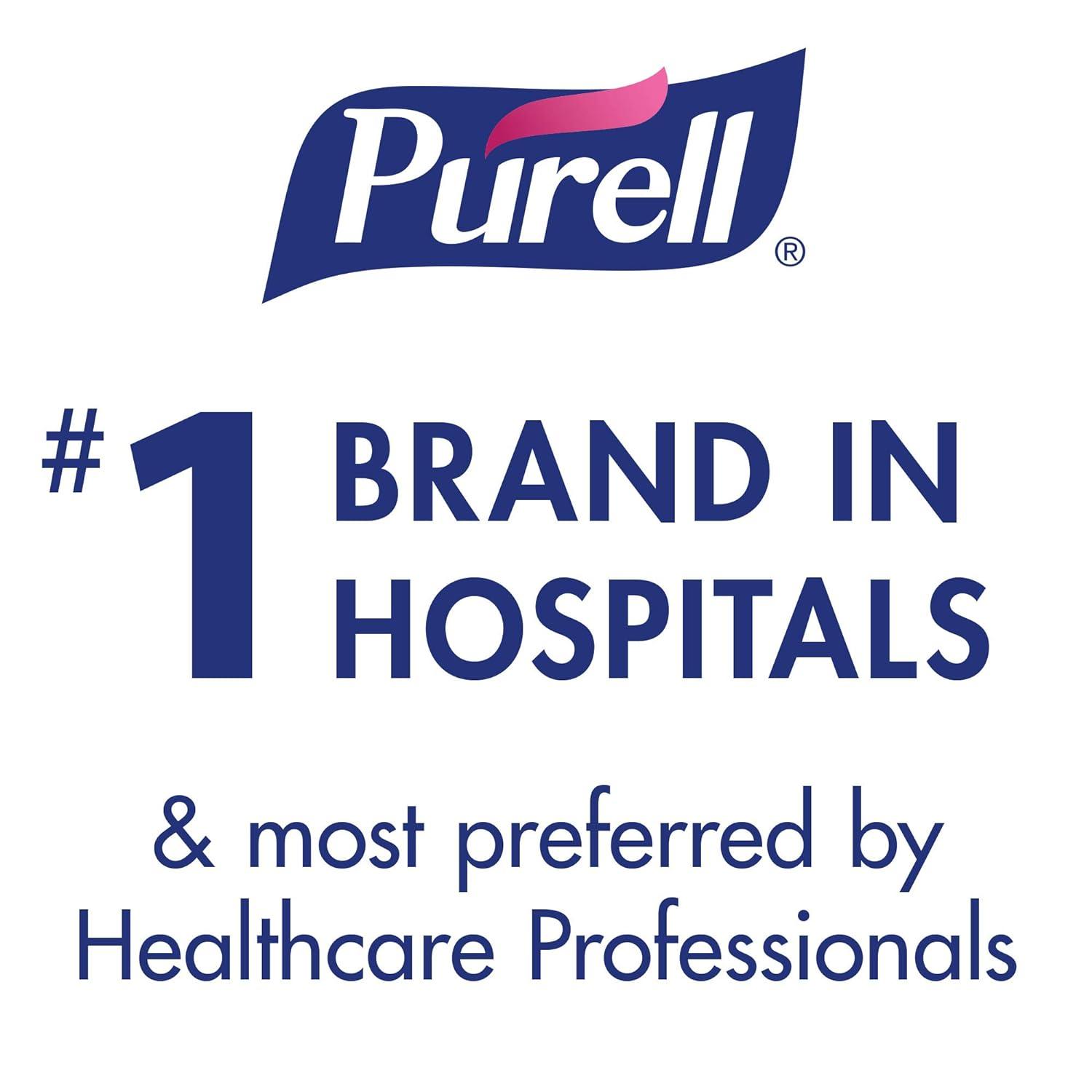 Purell Advanced Hand Sanitizer 1-Liter 4-Pack - 33.8 Fl Oz Gel with ...