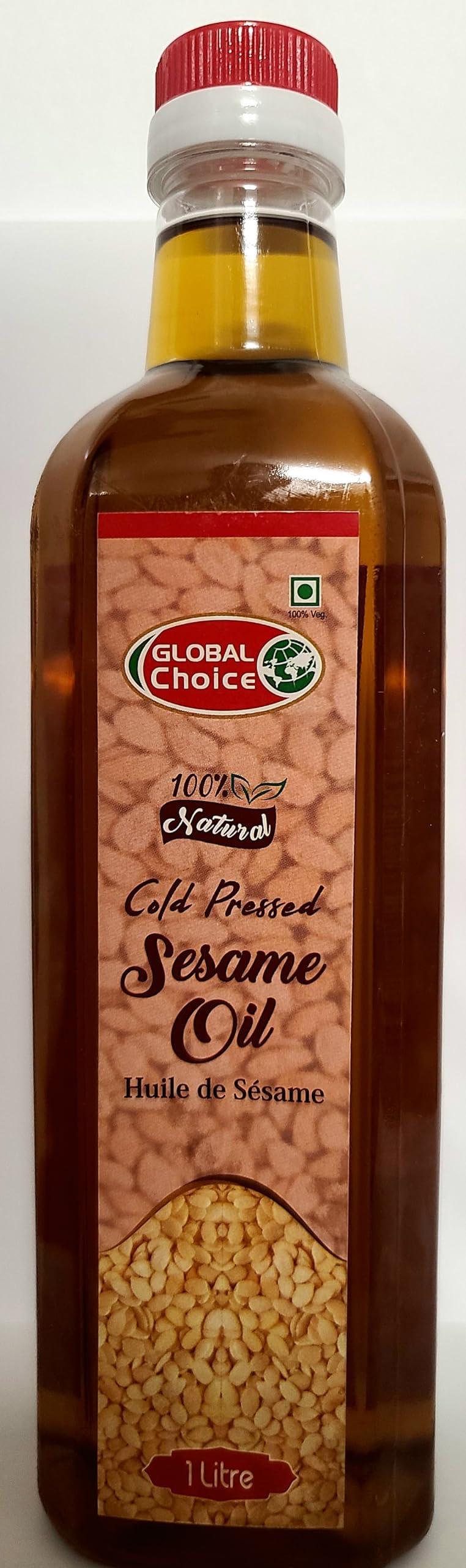 Sesame Oil 1 Litre Bottle - Cold Press - 100% Natural | Buy Now with ...