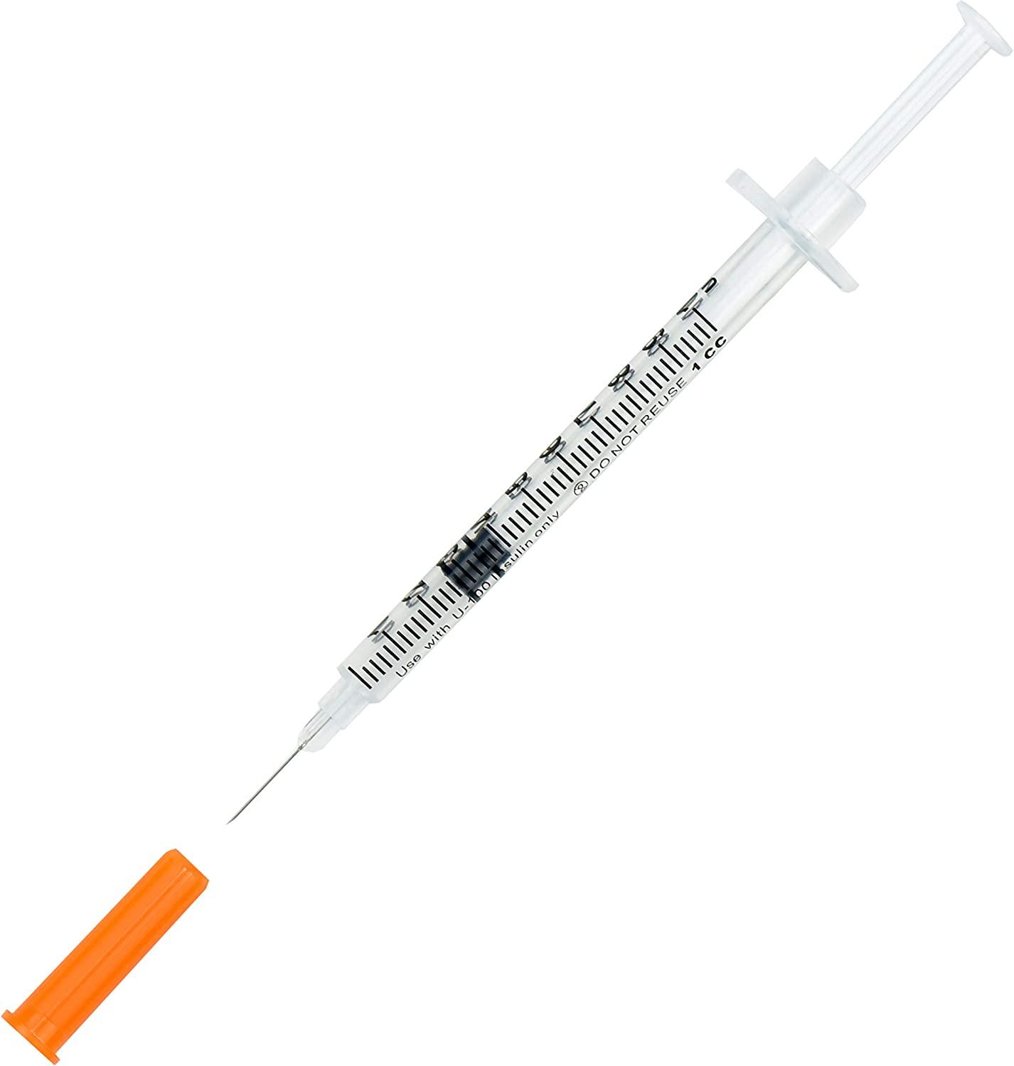 Brandzig Ultra-Fine Insulin Syringes 30G 1cc 1/2 - 30 Pack | High ...