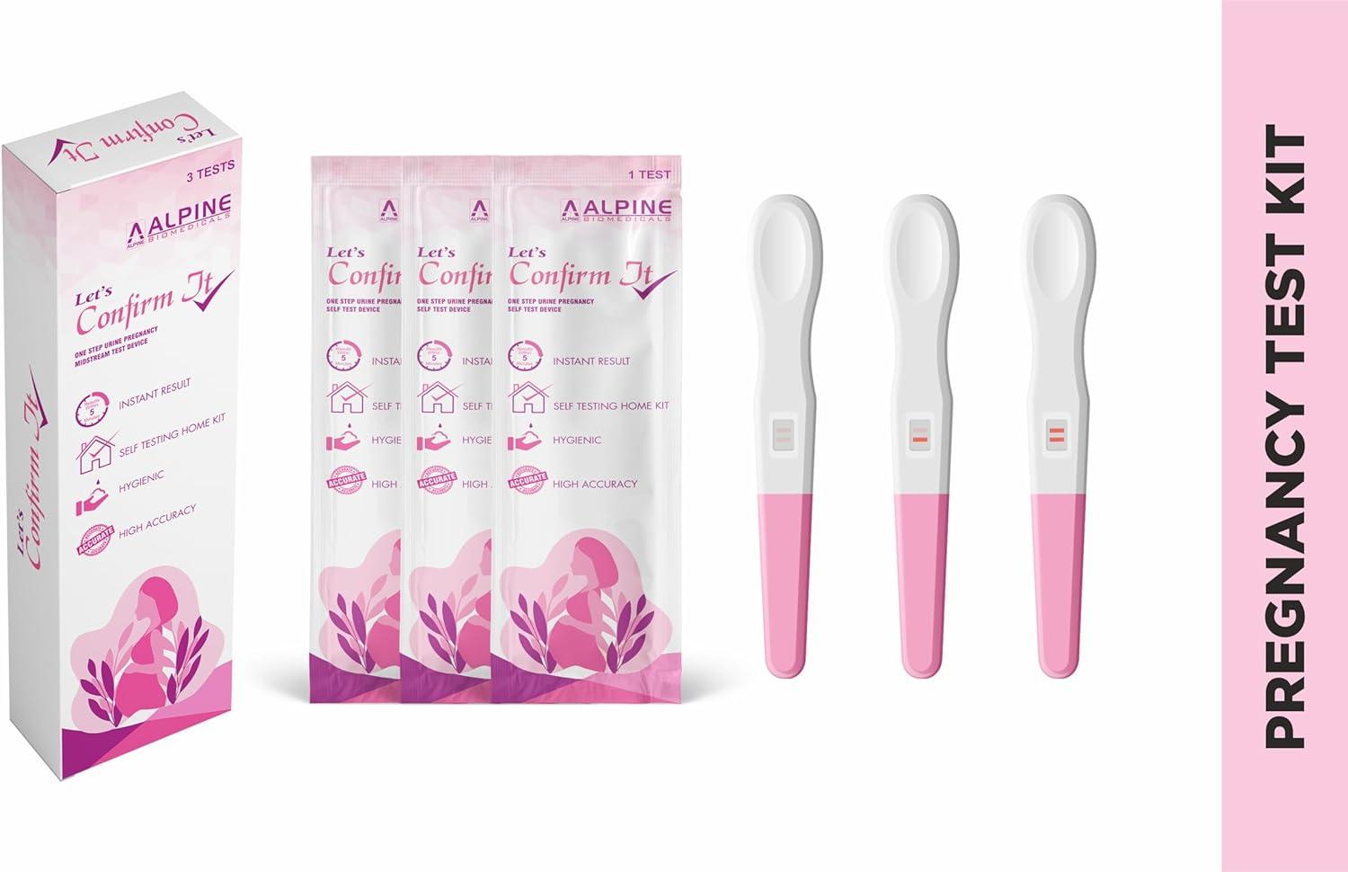 Let's Confirm It Repid Detection Midstrem Pregnancy Test Home Pregnancy ...