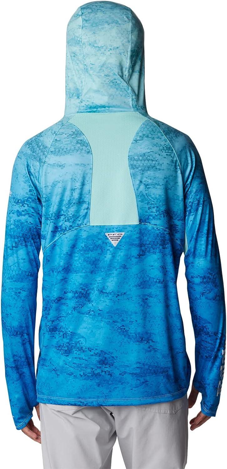 Columbia Men's Super Terminal Tackle Vent Hoodie Gulf Stream PFG Camo ...