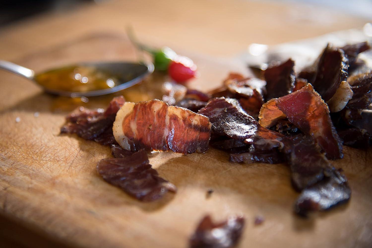 Biltong Boss | Traditional Boss Biltong 200g & Chilli Chutney Biltong ...