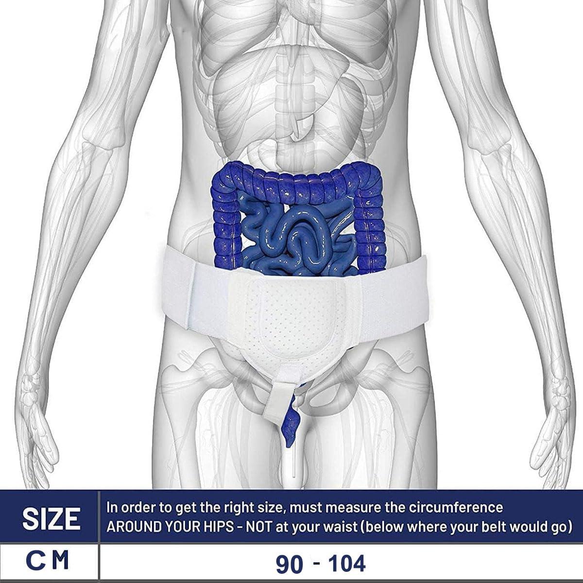 VKWE Hernia Belt for Men - Inguinal Hernia Support Truss, Left/Right ...