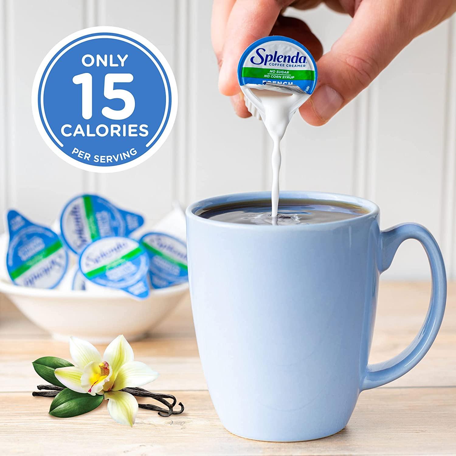 SPLENDA French Vanilla Coffee Creamer Cups - 48 Count | Sugar-Free ...