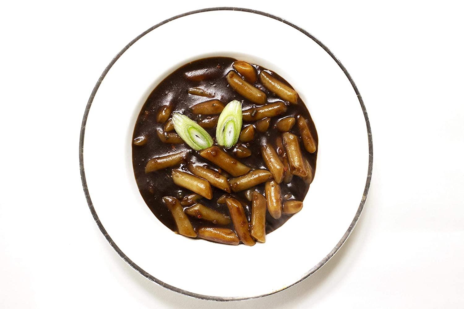 Yopokki Jjajang Tteokbokki Pack - Korean Instant Retort Rice Cake with ...