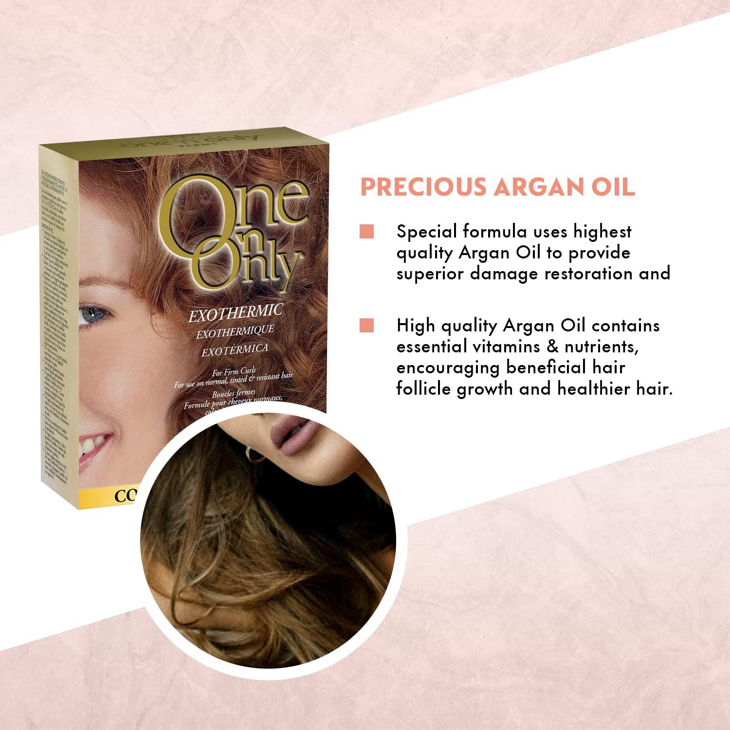 One 'n Only Exothermic Perm with Argan Oil for Firm Curls - Self ...