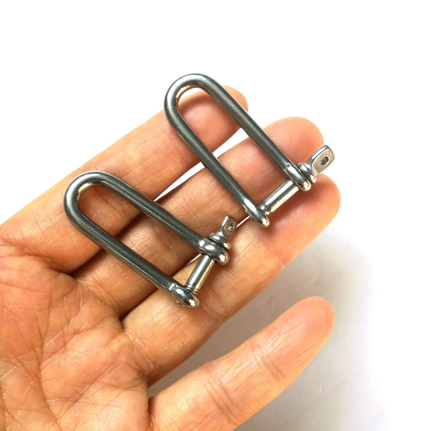 JY-Marine Long D Shackle Stainless Steel Shackle Load Clamp for Chains ...