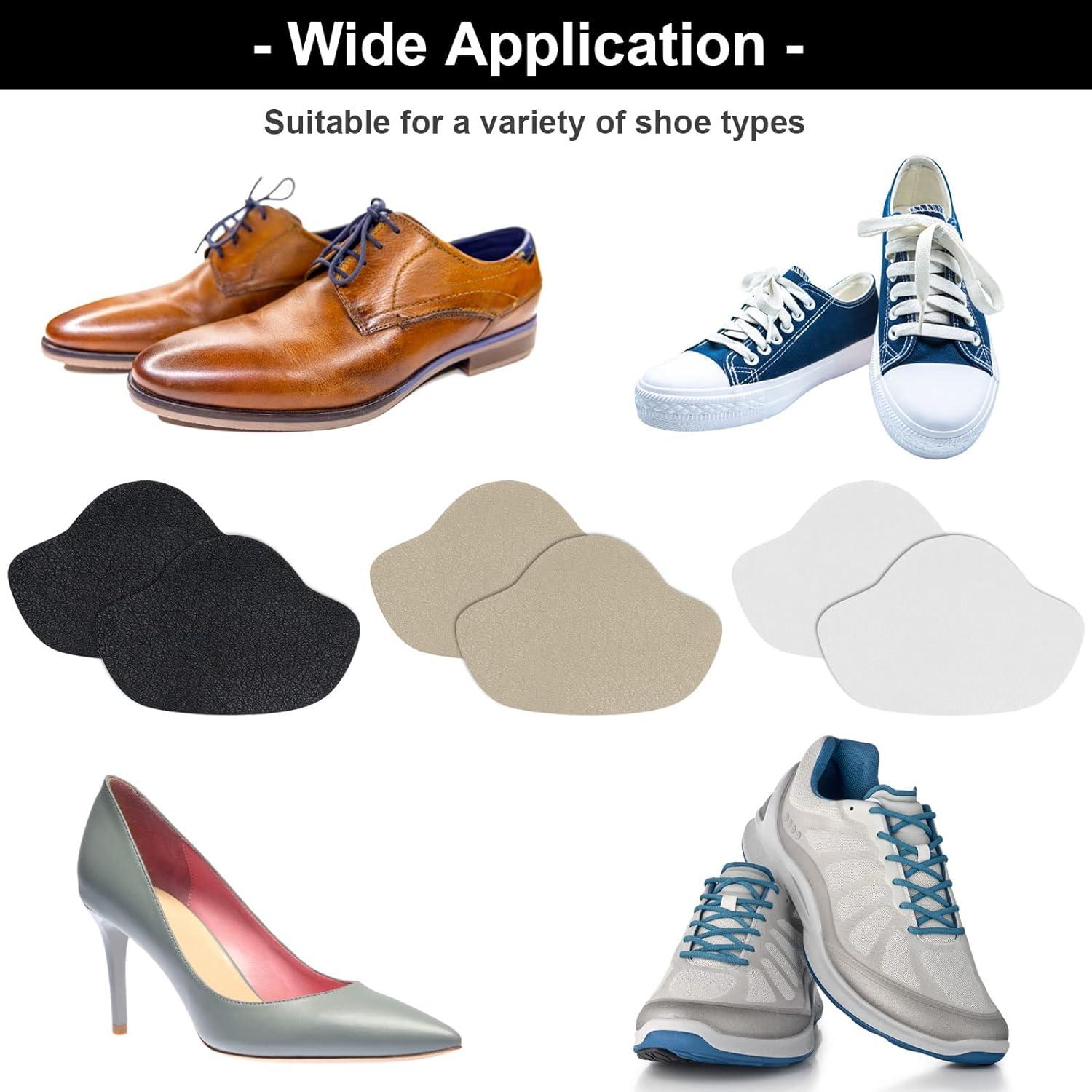Self Adhesive Shoe Heel Patch - 14 Pairs, 2 Sizes, Prevent & Repair ...