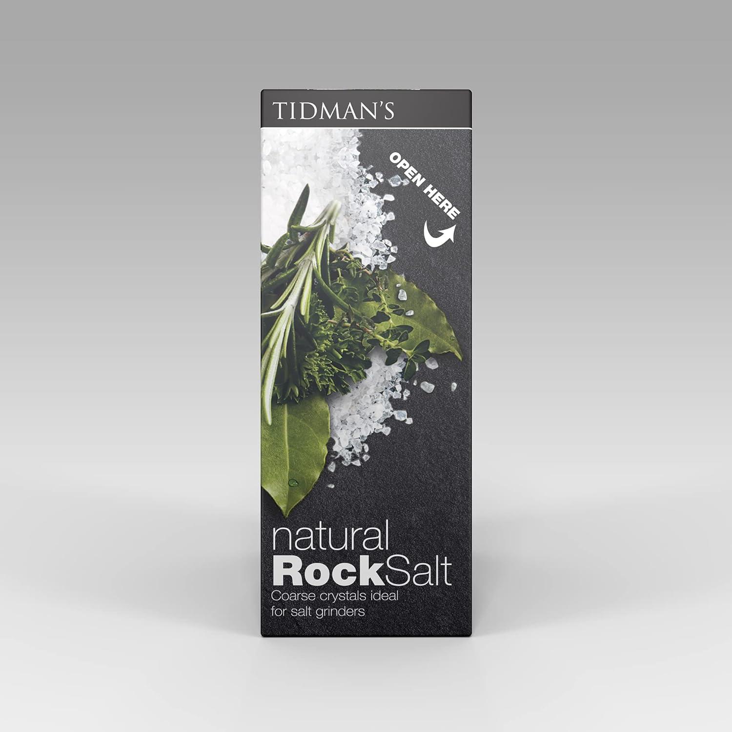 Tidmans Natural Rock Salt 500g - Premium Quality Salt for Cooking ...
