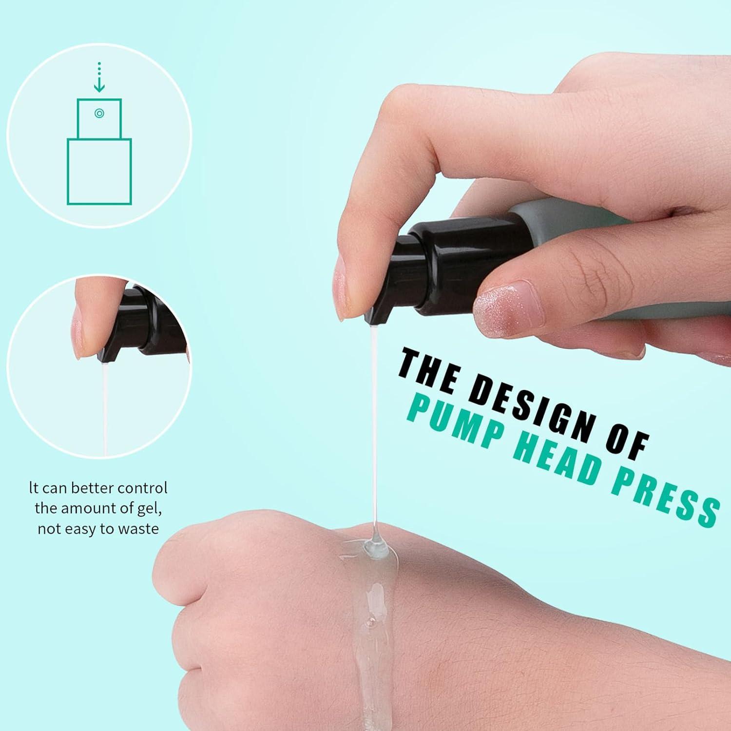 Hydrating Green Gel Makeup Face Primer with Hyaluronic Acid - Pore ...