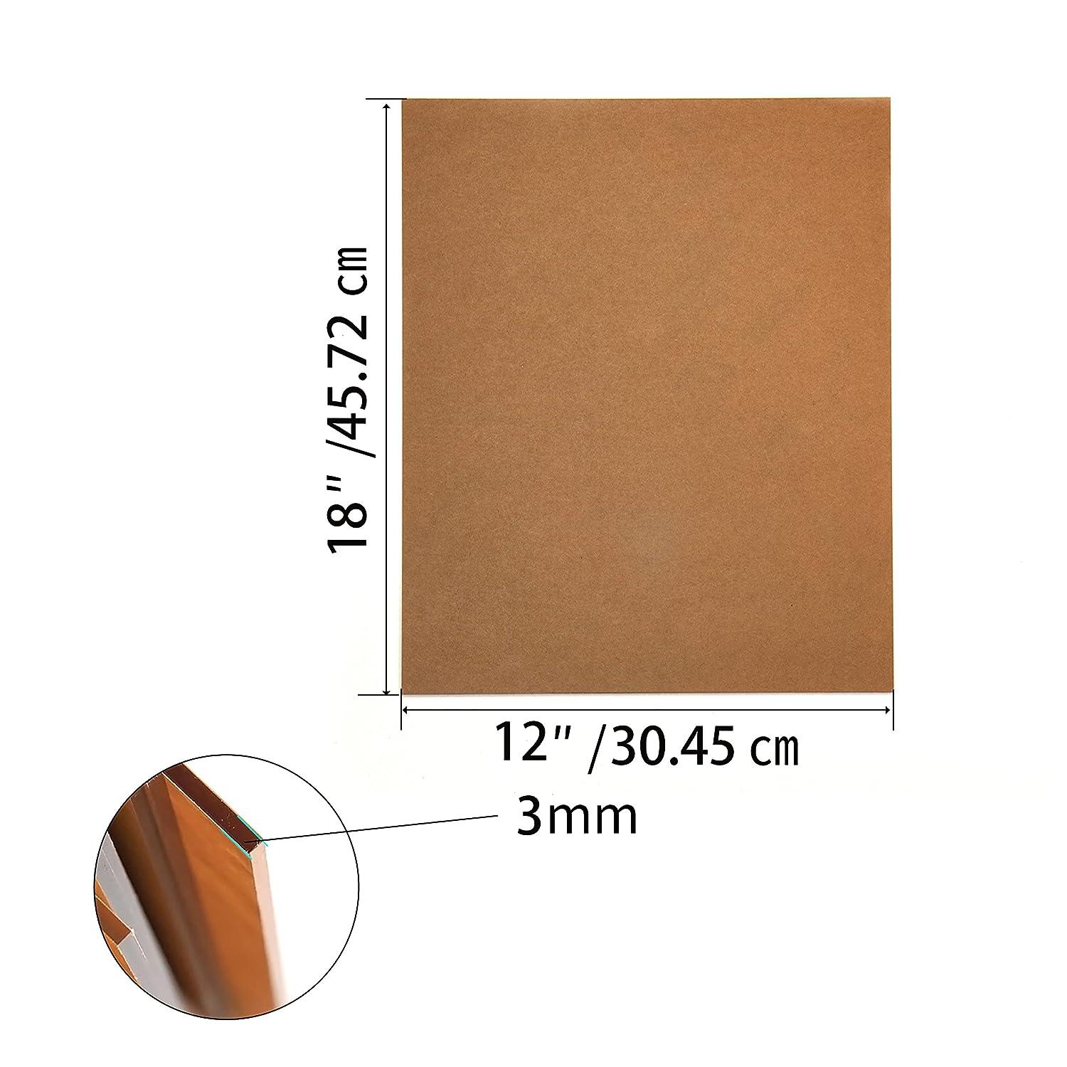 2 Pieces 12 x 18 Cast Acrylic Sheet Plexiglass Sheets 1/8 inch Thick ...