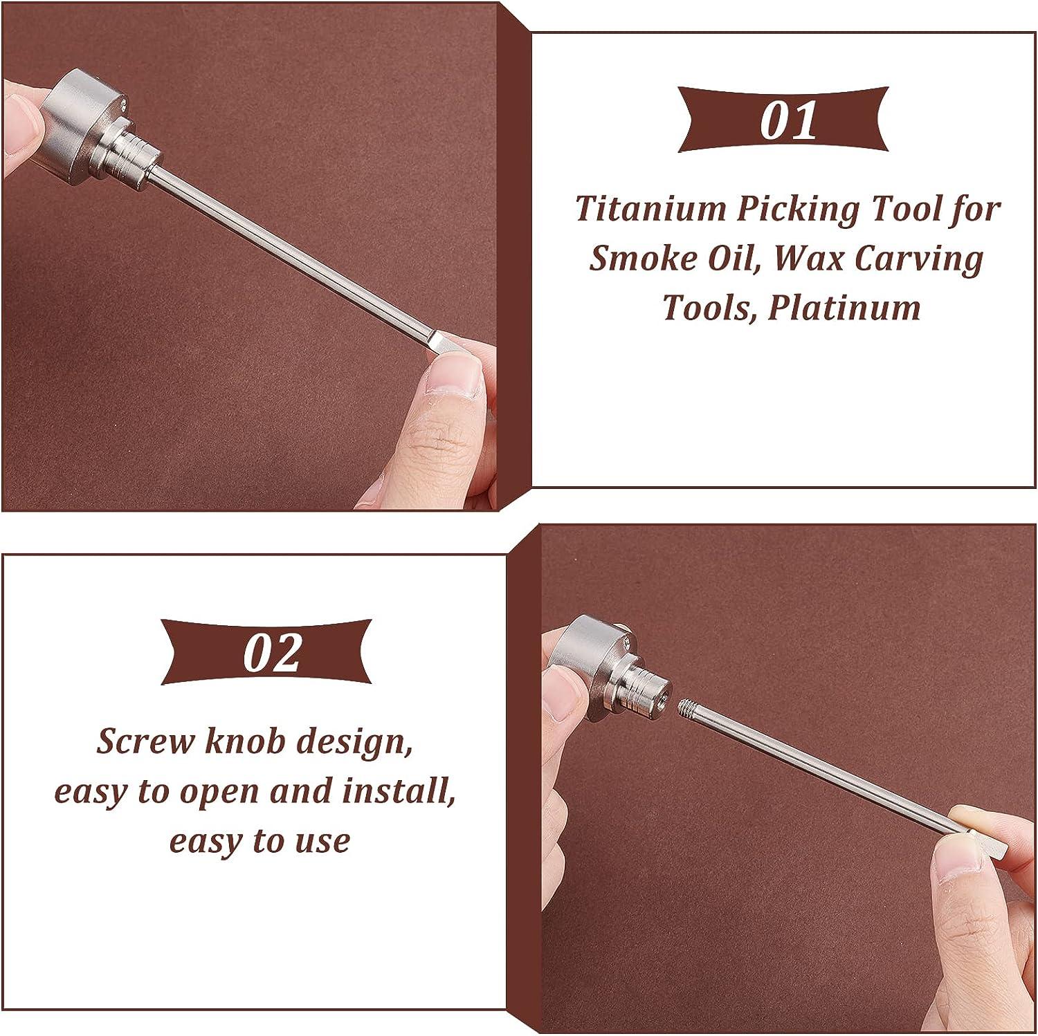 UNICRAFTALE 25mm Platinum Wax Carving Tool for Oil Candle Crafts ...