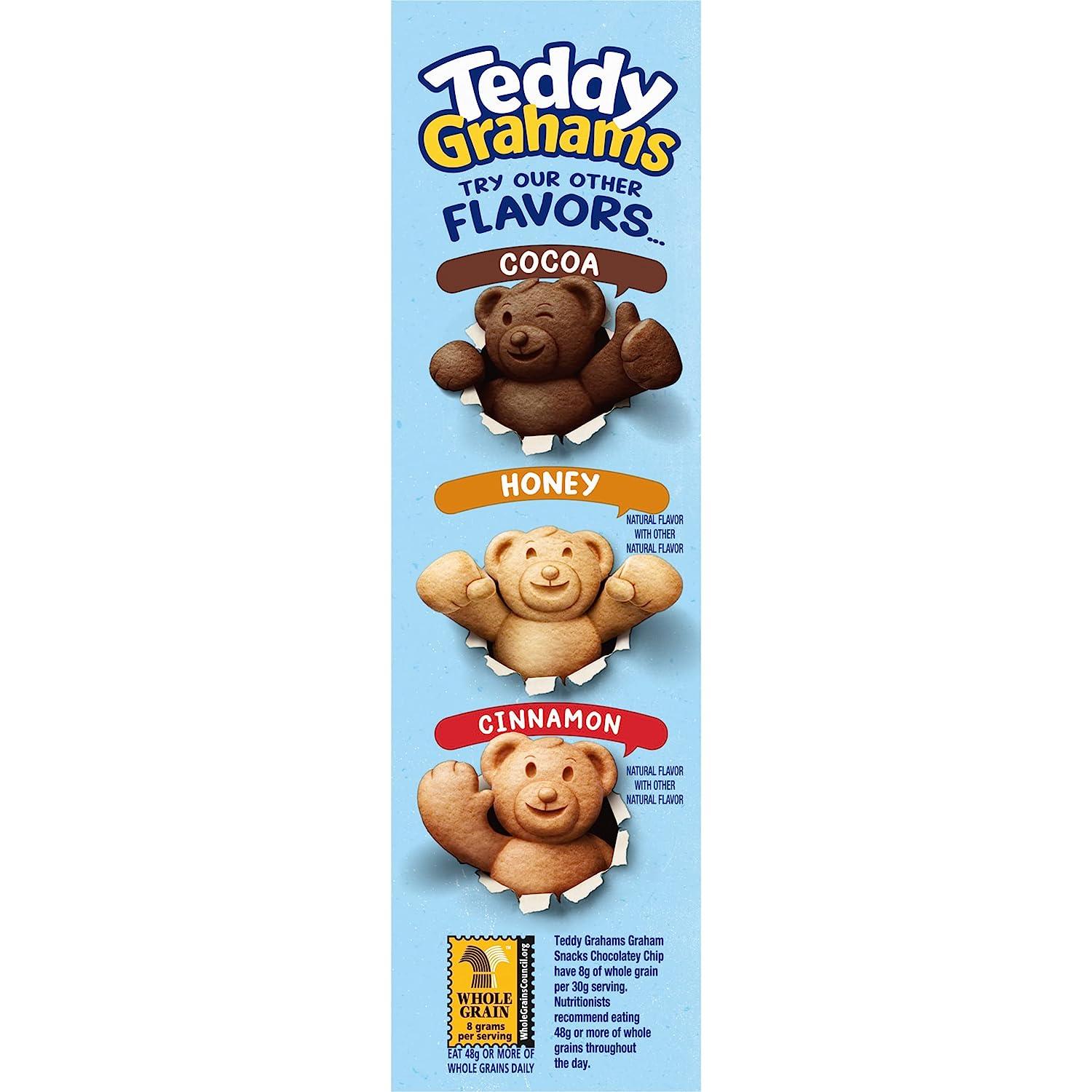 Teddy Grahams Chocolatey Chip Graham Snacks - 10 oz | Delicious and ...