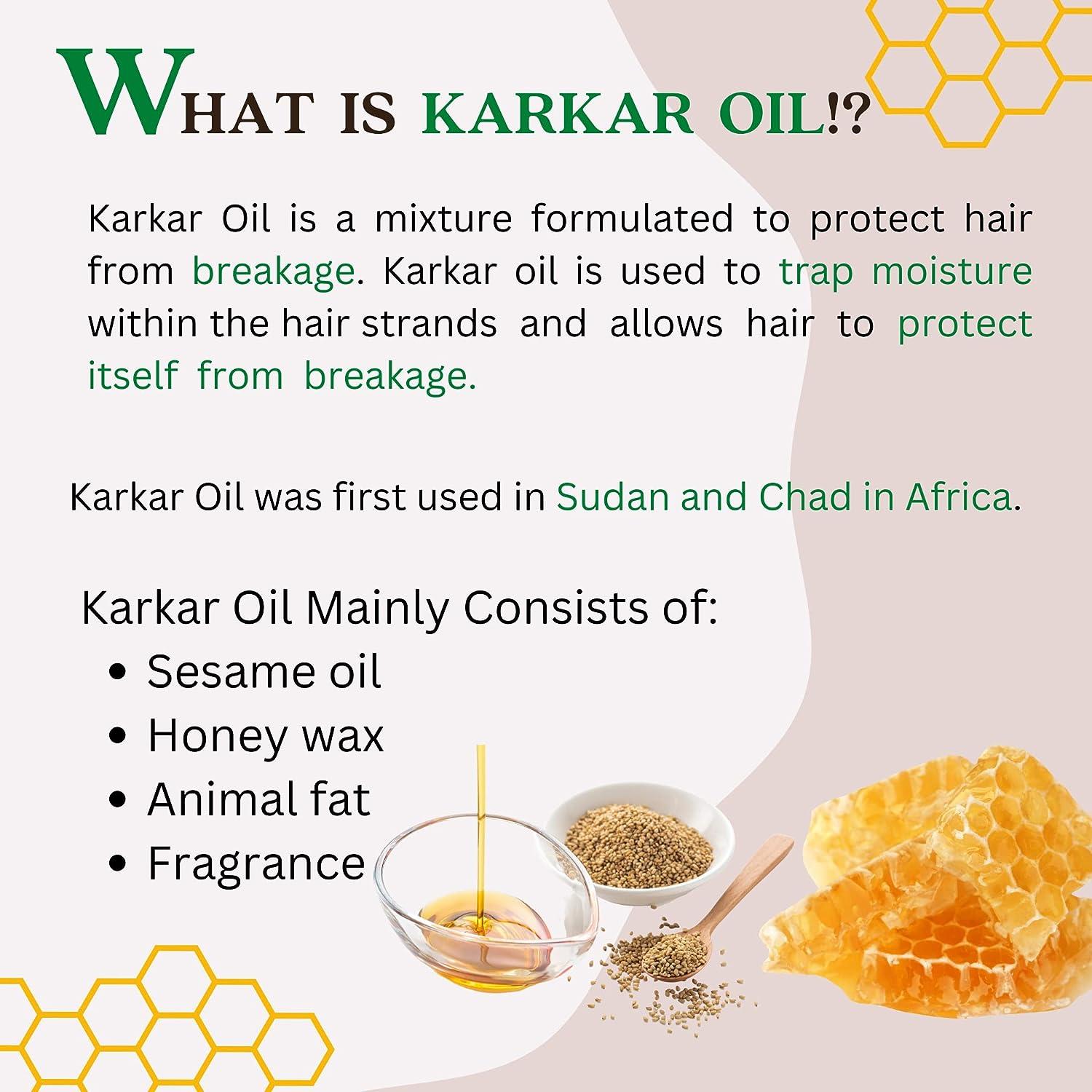 2-in-1 Karkar Oil & Chebe Powder for Hair Growth - Natural African ...