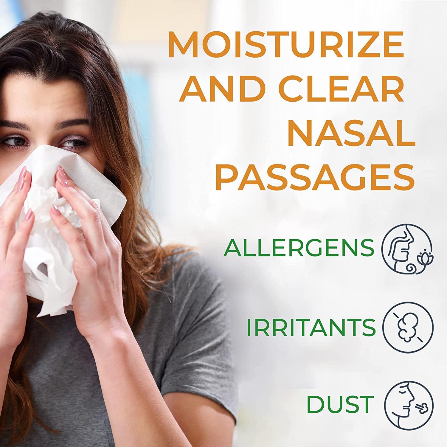 Nasova Saline Spray With Menthol And Eucalyptus 0 5oz Moisturizing