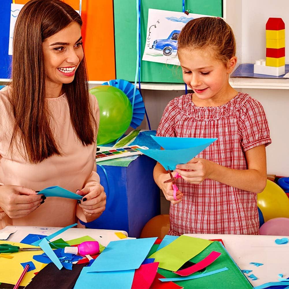 3 Otters Construction Paper Pack - 200 Sheets - A4 Size - 10 Assorted ...