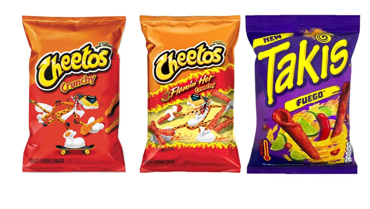 Spicy Snack Combo: Flamin' Hot Crunch and Talkies Fudge Pack of 3 ...