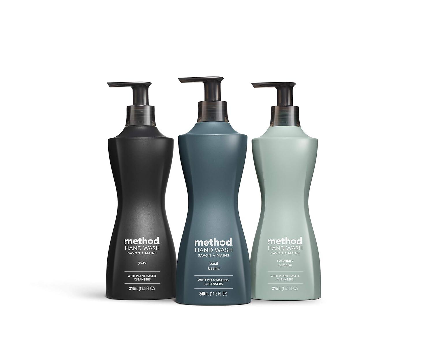 Method Gel Hand Wash Yuzu Biodegradable Formula 11.5 fl oz (Pack of 6 ...