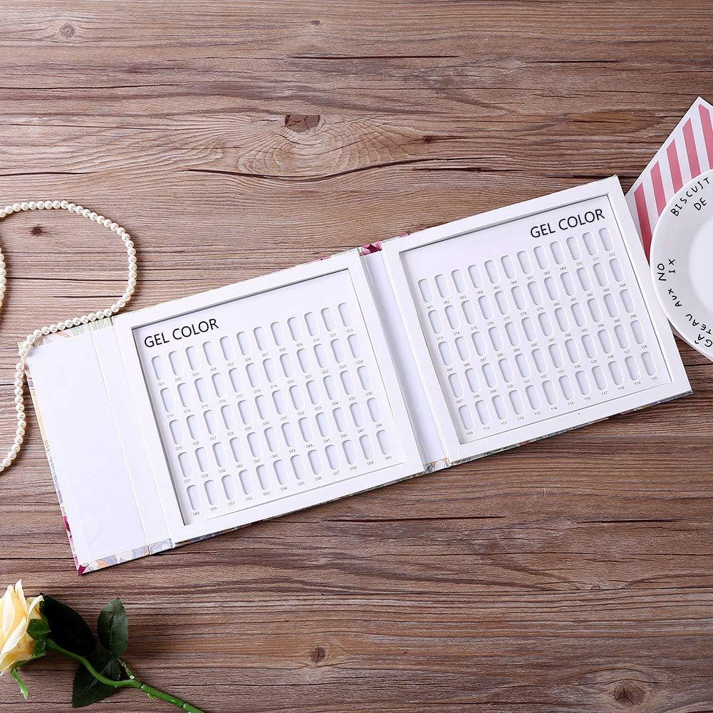 120 Color Nail Display Book - Nail Art Showing Board & Sample Color ...