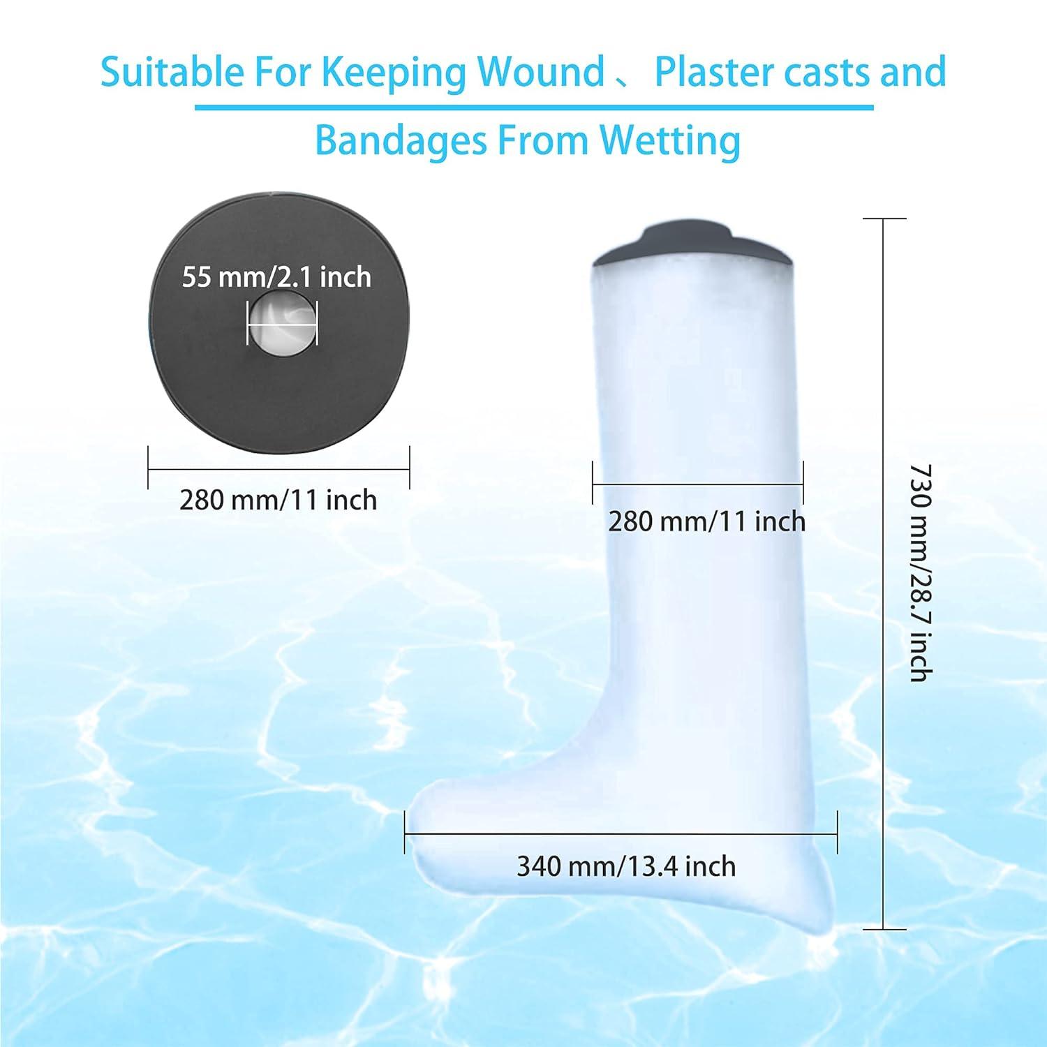 Child Waterproof Leg Cast Cover - Reusable, Upgraded Protector for ...
