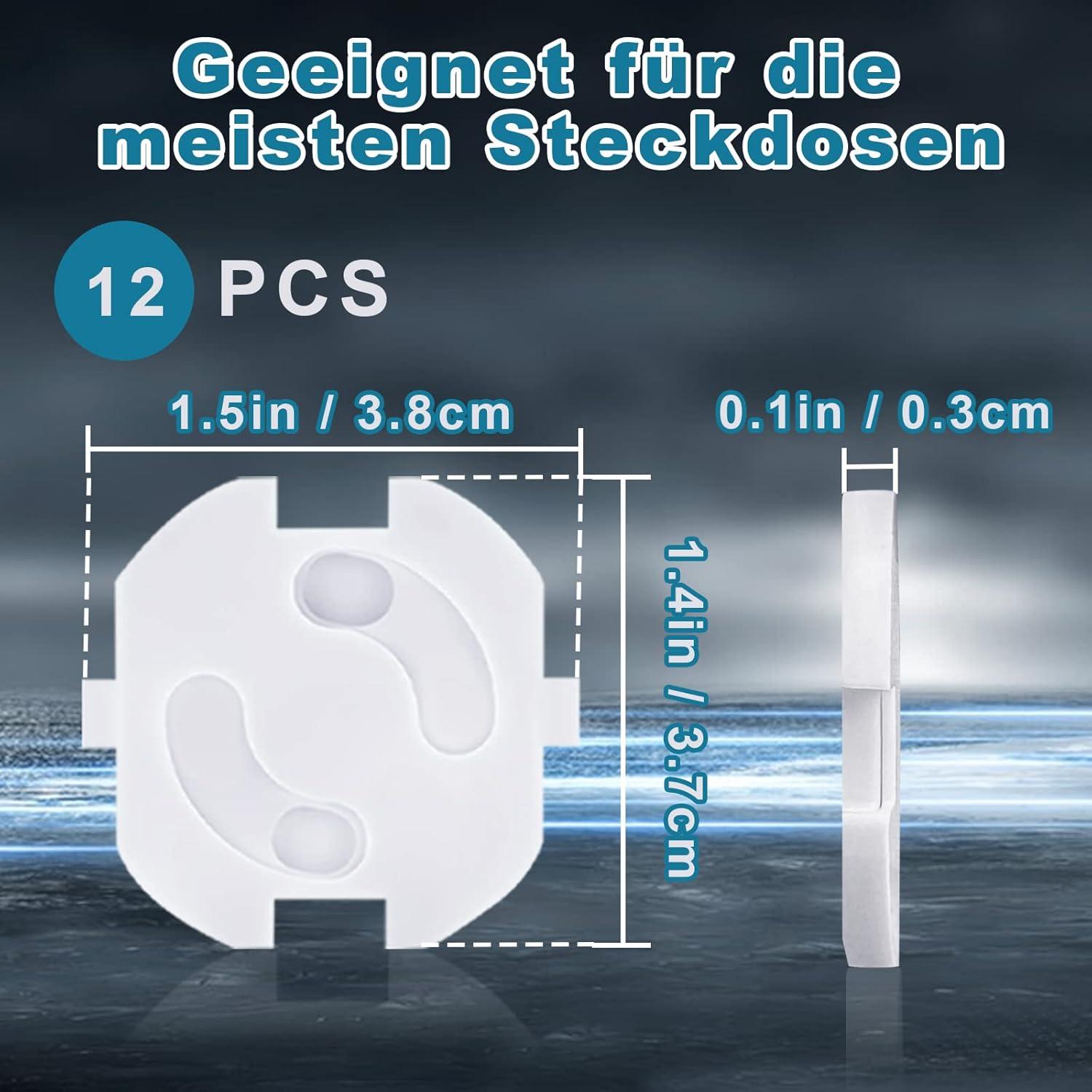 Shop PHAVESAS Child Locking Sockets - 12 Pack Safe Socket Fuses for ...