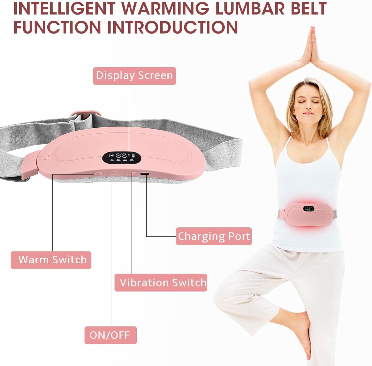 Menstrual Warmers & Belts - Heated Vibration Relief for Abdominal Pain ...