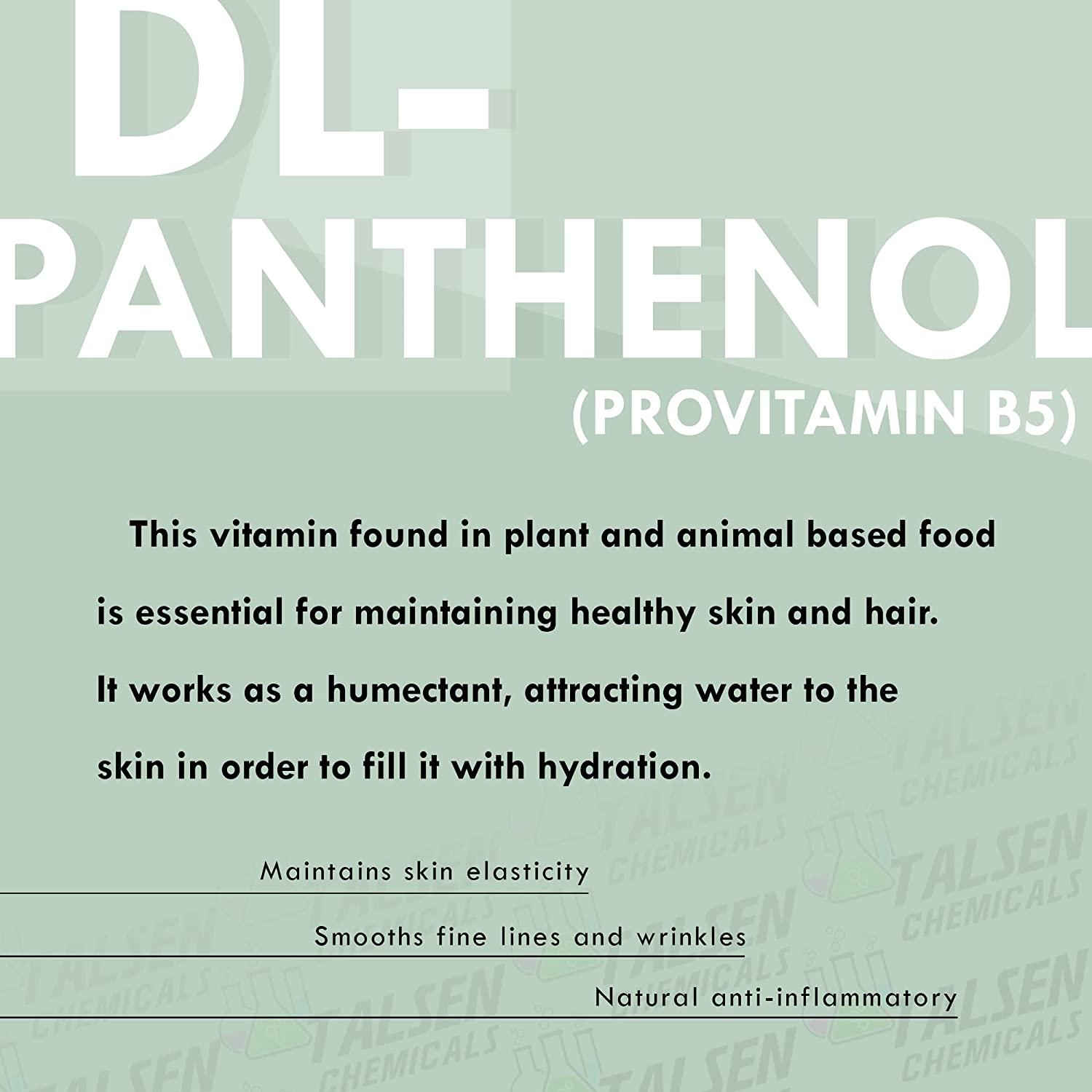 Talsen Chemicals Provitamin B5 Powder dl-Panthenol 2oz - DIY Hair and ...