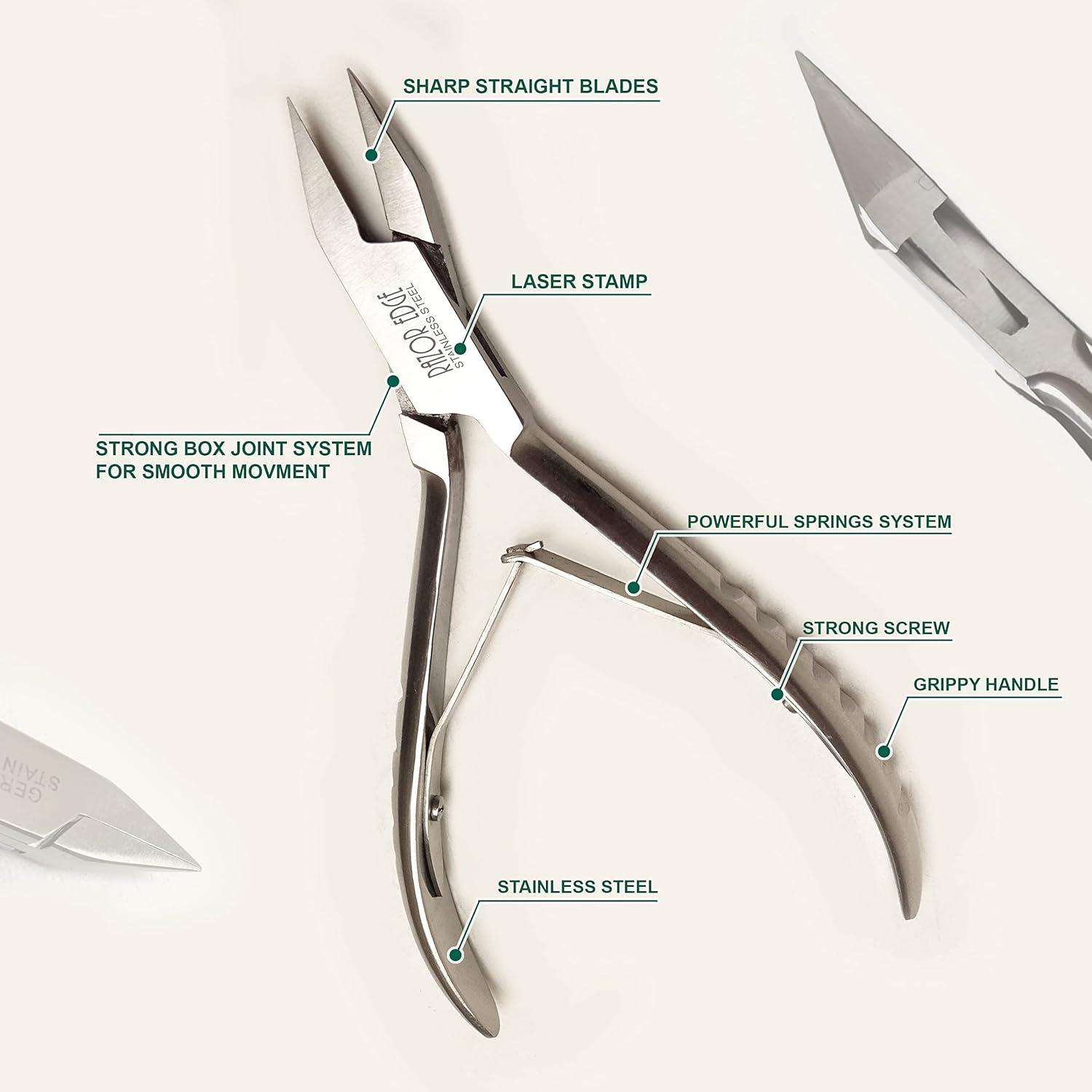 Razor Edge High Performance Toe Nail Clipper Straight Arrow Pointed ...